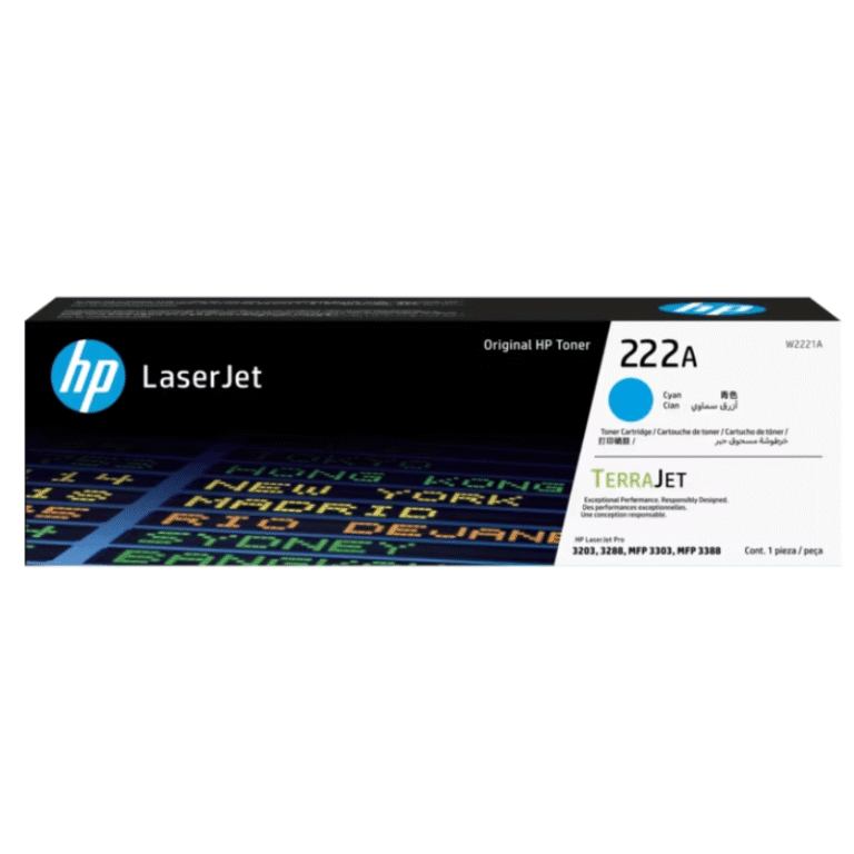 HP 222A Cyan Toner W2221A – Original LaserJet | Kenya Deals